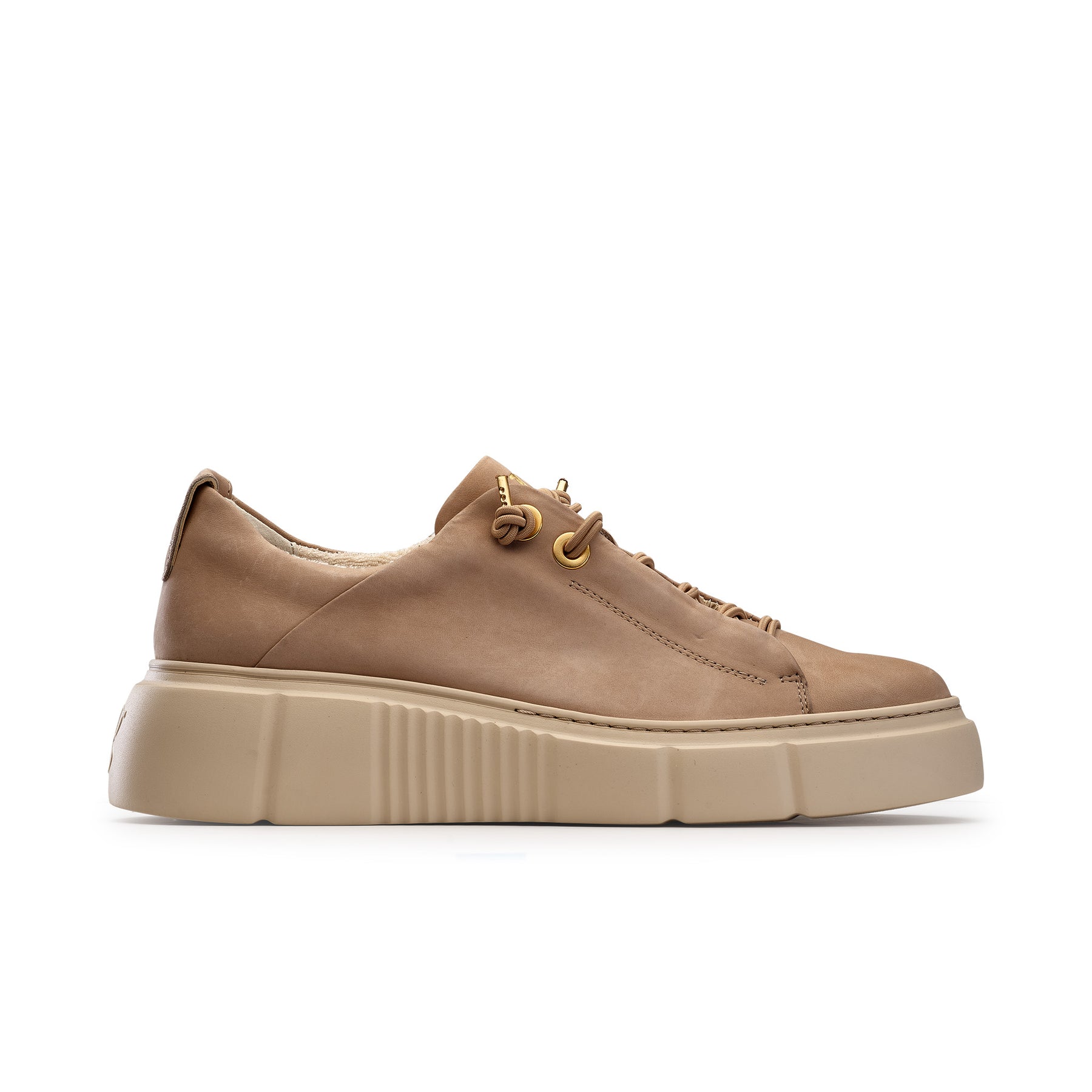 Abbey Sneaker in Antelope Nubuck Easy Comfort Style – Paulgreenshoes.com