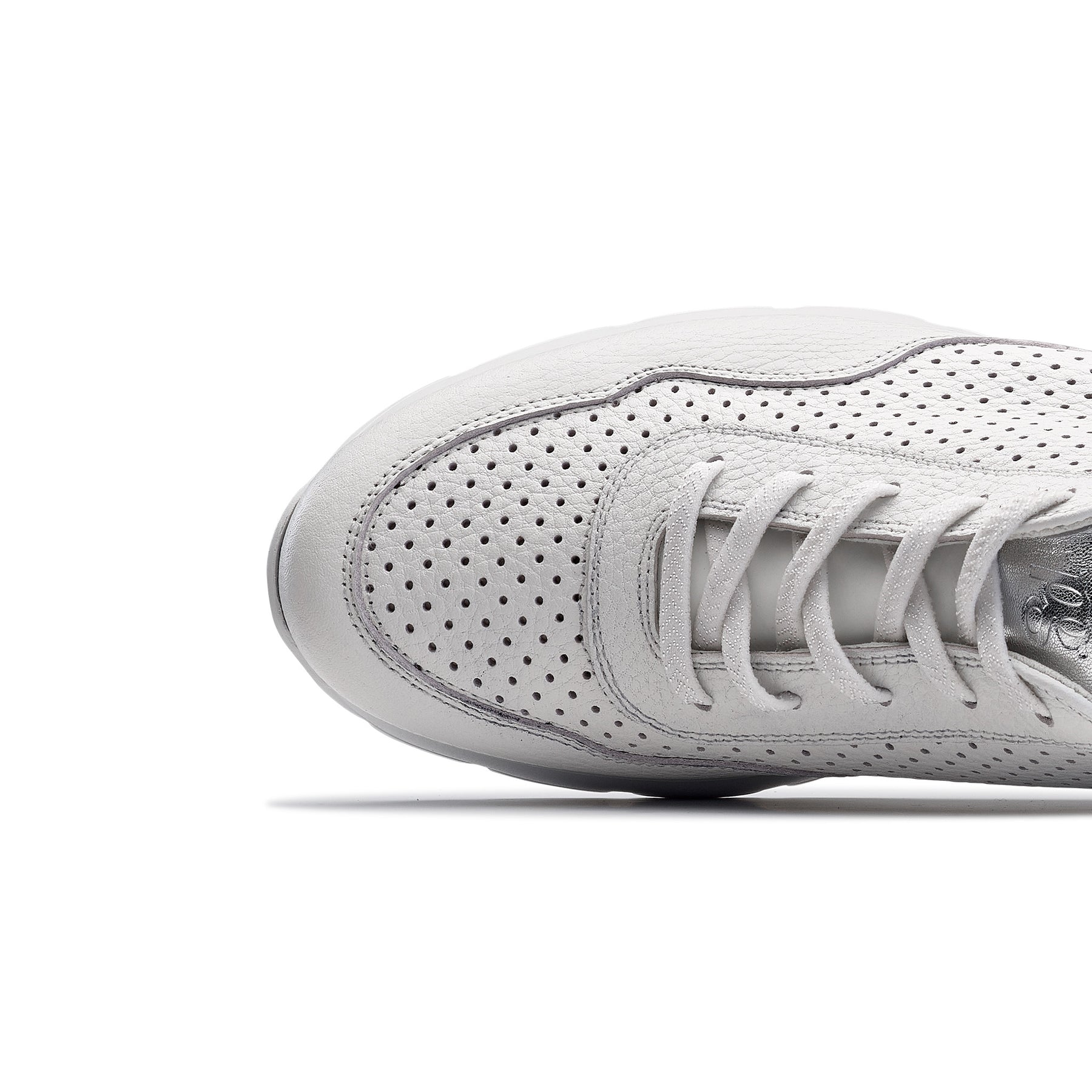 Apollo Sneaker in White Chic Athleisure Style – Paulgreenshoes.com