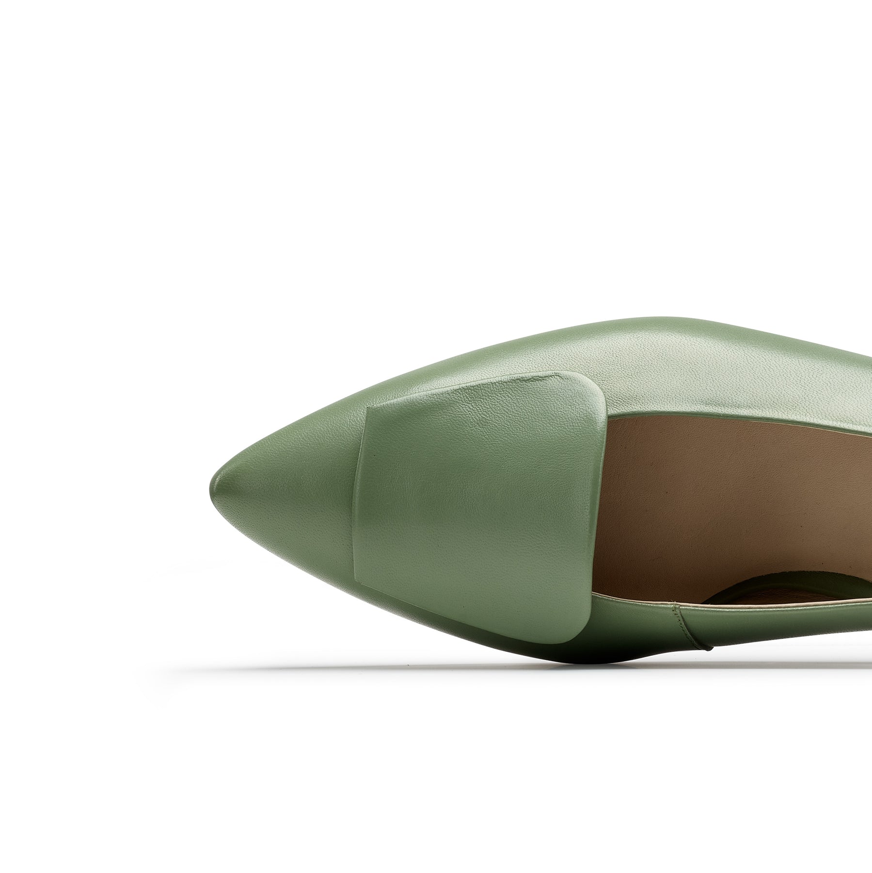 Viola Slingback in Wasabi Softnappa with Comfort Fit – Paulgreenshoes.com