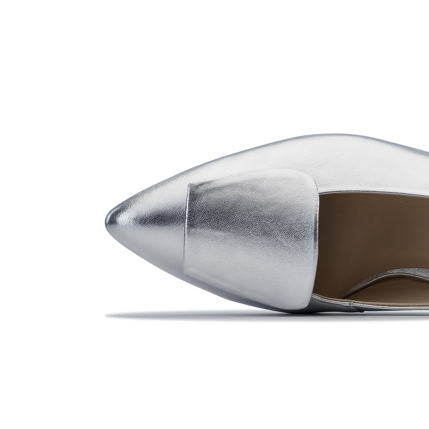 Viola Slingback Shoes in Alu Metallic Nappa Comfort – Paulgreenshoes.com